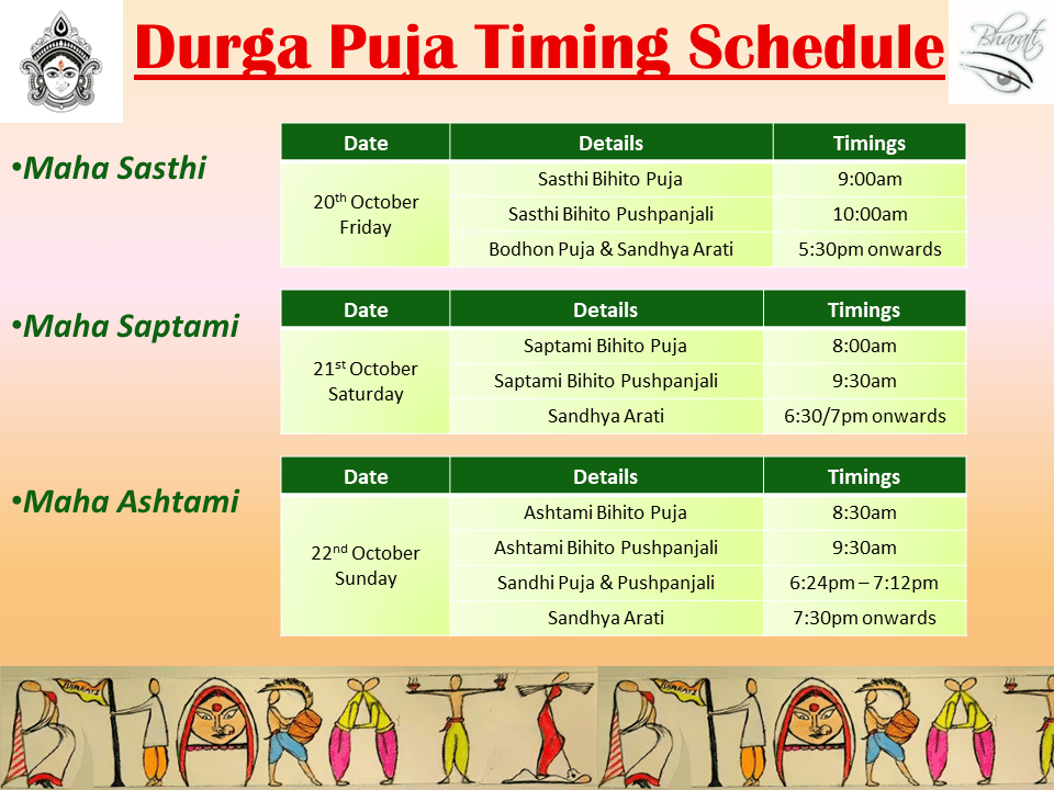 Durga Pujo 2023 - Nirghonto – Bharati Thailand